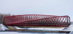 別世界へと繋がっていそうなねじれ曲がった橋 – Bridge Vlaardingse Vaart – | STYLE4 Design